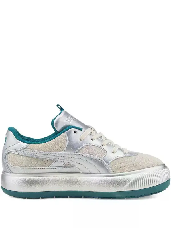 PUMA Mayu Leather Metallic Sneakers