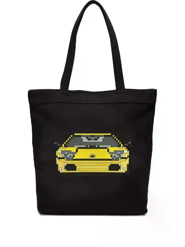 MOSTLY HEARD RARELY SEEN 8-bit Car Tote Bag - Black