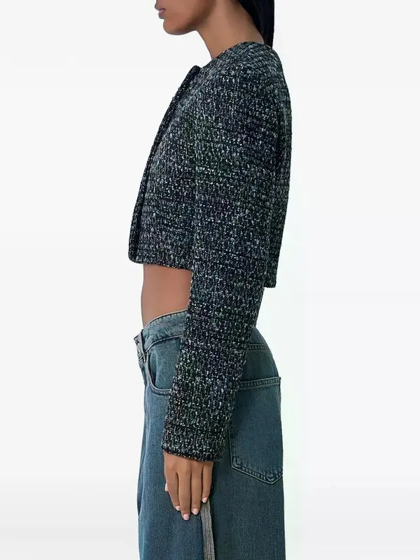 DIESEL® Tweed Cropped Jacket