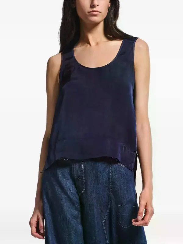 High Sleeveless Top