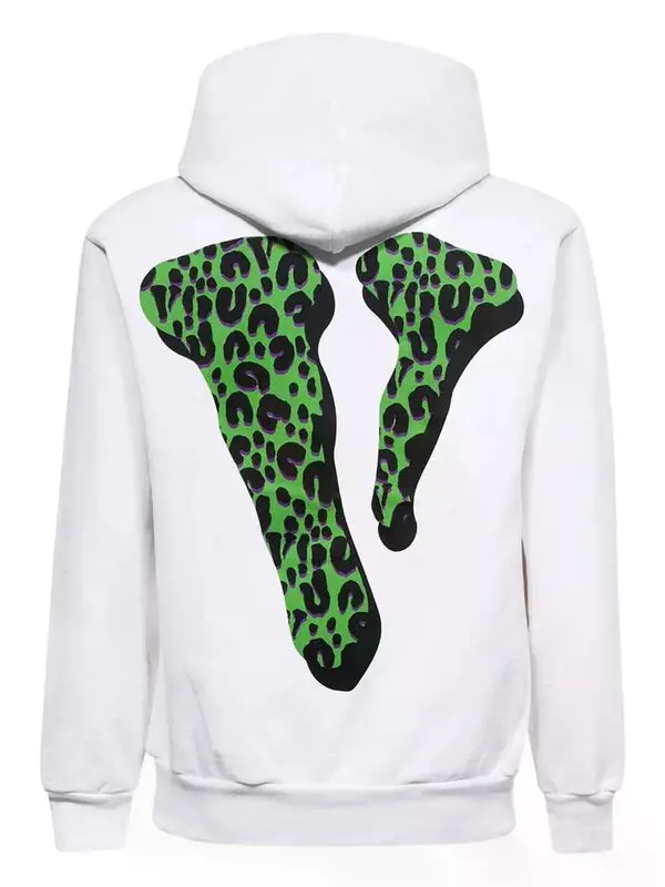 VLONE Portrait Leopard-print Hoodie