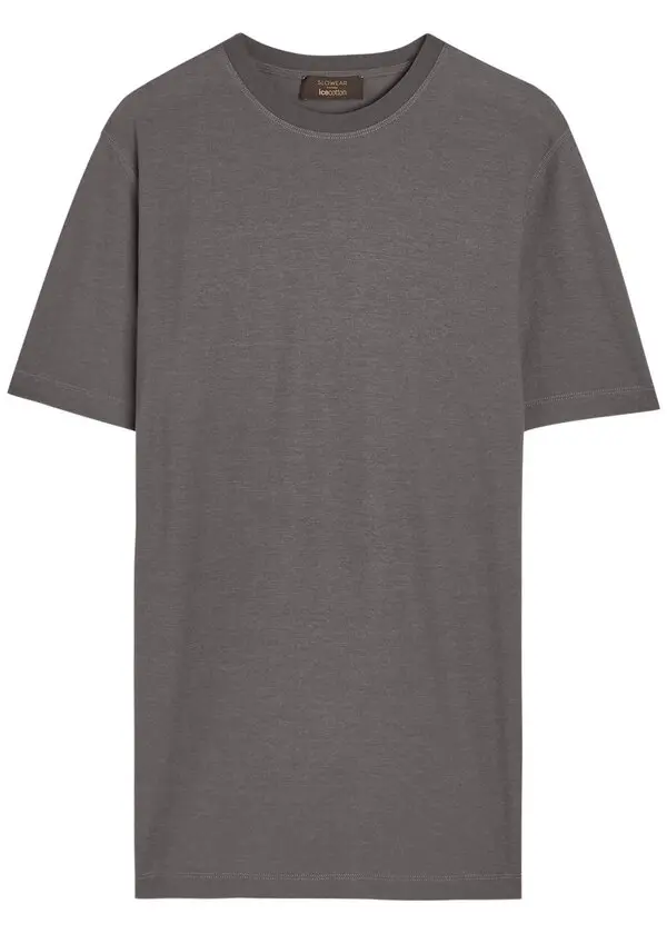 SLOWEAR Icecotton T-shirt - Charcoal