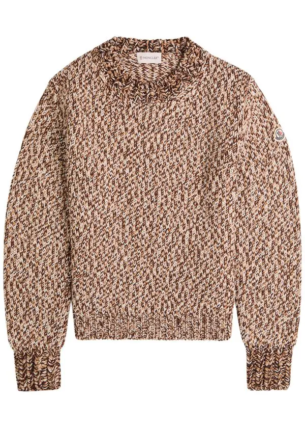 Moncler Chunky Knit Wool Jumper