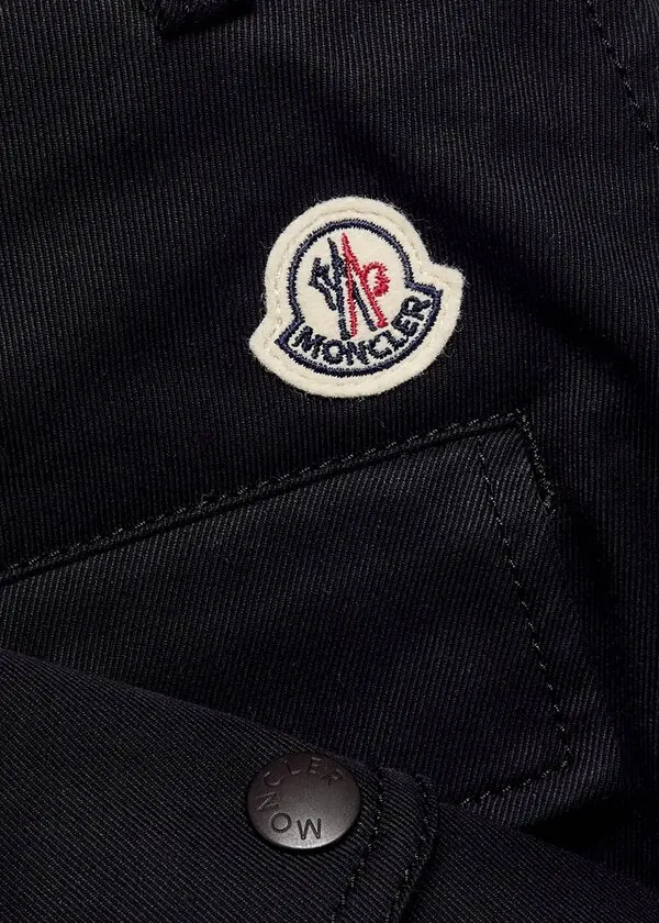 Moncler Barrel-leg Stretch-cotton Cargo Trousers