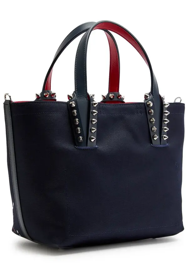 CHRISTIAN LOUBOUTIN Cabata Mini Canvas Tote