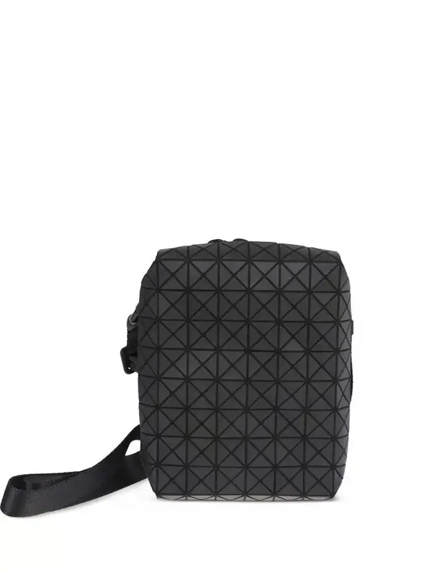 Issey Miyake Geometric-pattern Messenger Bag - Black