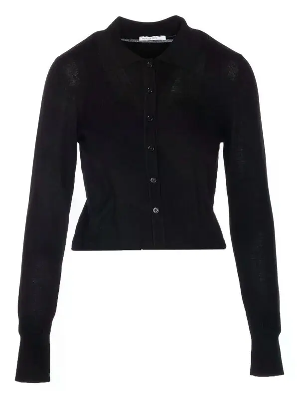 Patrizia Pepe Button-front Collar Cardigan