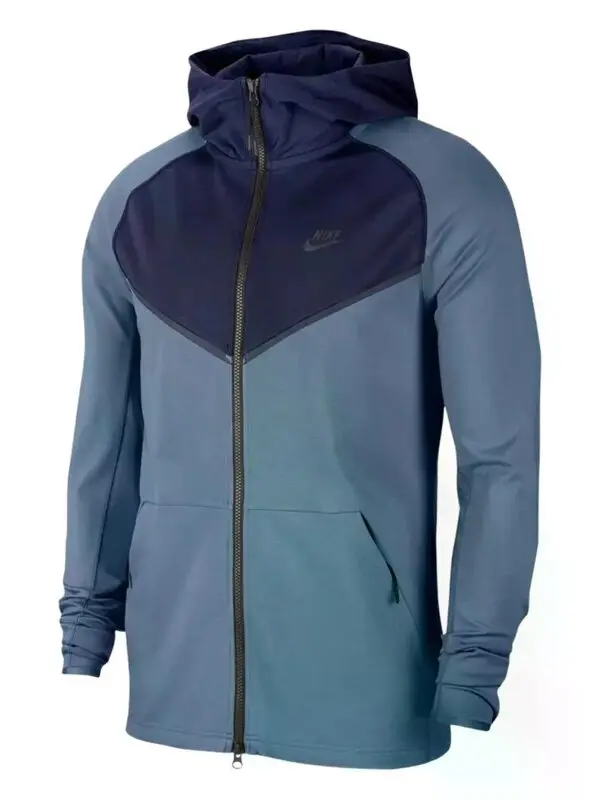 Nike Long-sleeve Full-zip Hoodie - Blue
