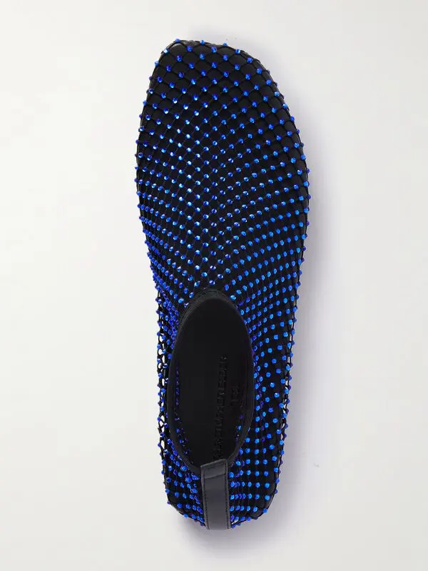 Christopher Esber Minette Crystal-embellished Ballet Flats