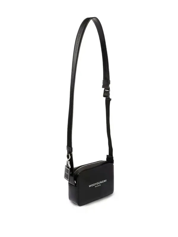 WOOYOUNGMI Logo-print Rectangular Crossbody Bag