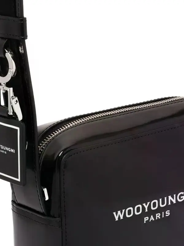 WOOYOUNGMI Logo-print Rectangular Crossbody Bag