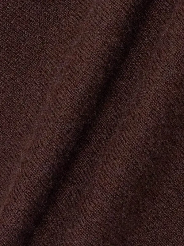 ALLUDE One-shoulder Wool And Cashmere-blend Sweater