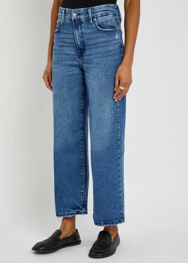 Good American High-rise Wide-leg Jeans