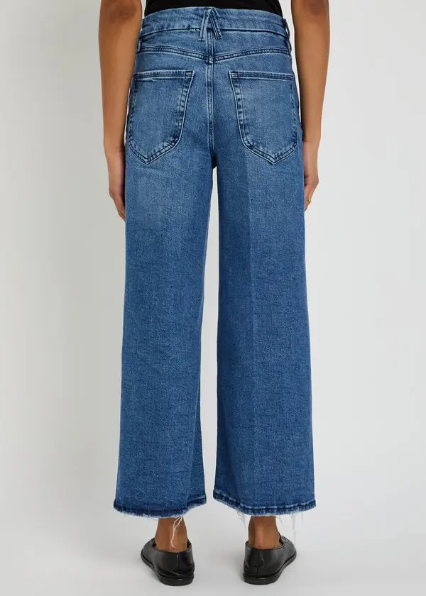 Good American High-rise Wide-leg Jeans