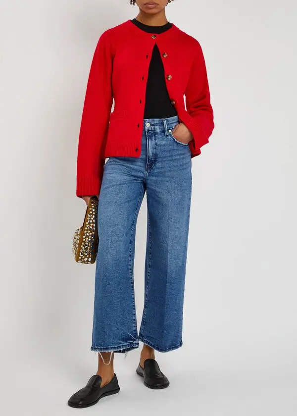 Good American High-rise Wide-leg Jeans