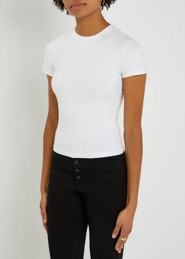 Good American Stretch-cotton T-shirt