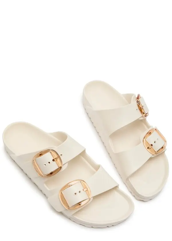 BIRKENSTOCK Arizona Eva Sliders - Ivory