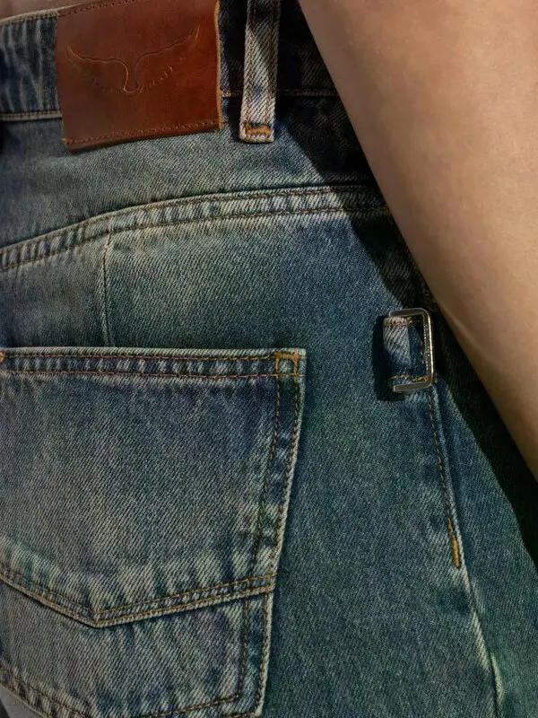 Zadig&Voltaire Faded Straight-leg Jeans
