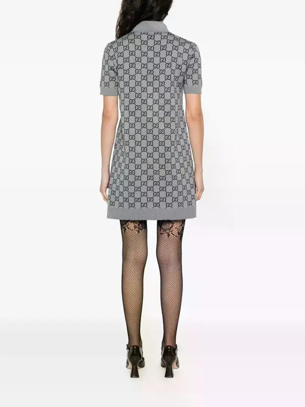 Gucci Gg-pattern Mini Dress