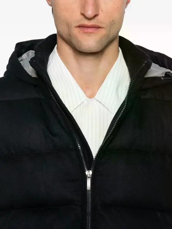 Peserico Hooded Quilted Vest