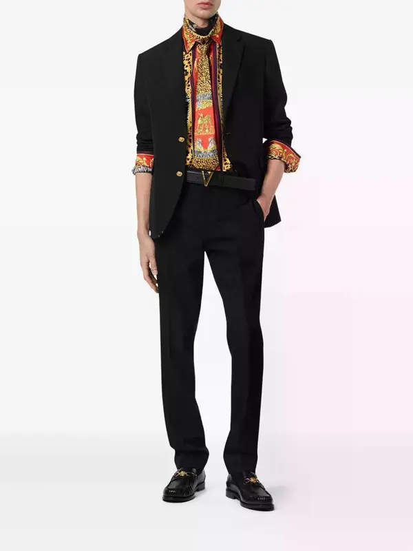 Versace Branded-tab Jacket