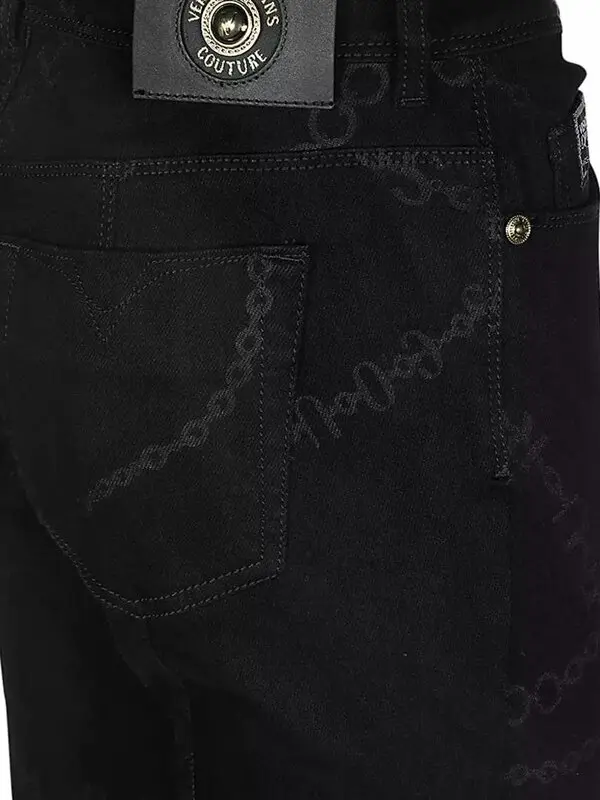 Versace Printed Skinny Jeans