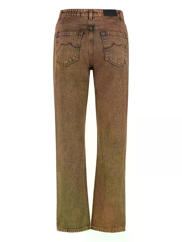 MOORER Logo-patch Jeans