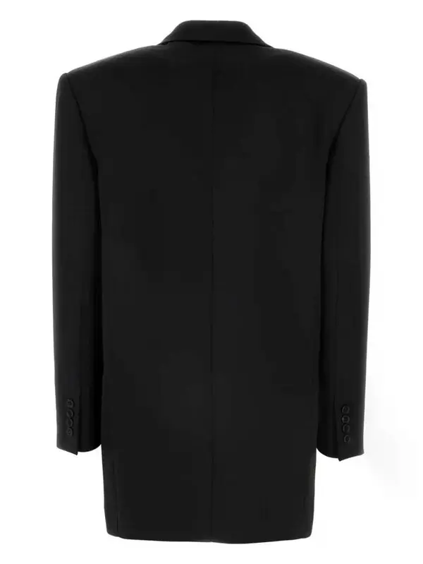 Saint Laurent Silk Satin Blazer