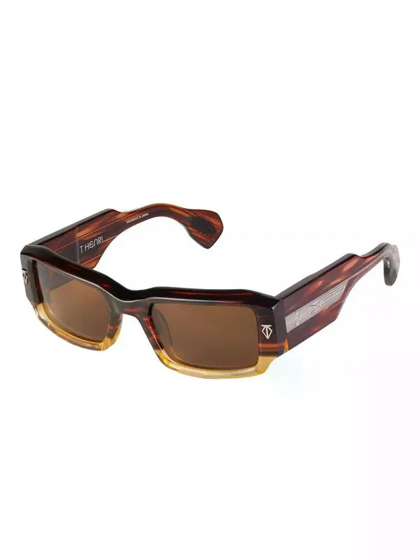T HENRI EYEWEAR Rossi Rectangle-frame Sunglasses