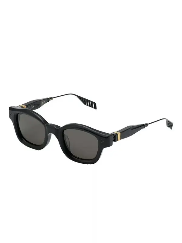 T HENRI EYEWEAR Rectangular Sunglasses With Gold-tone Detailing