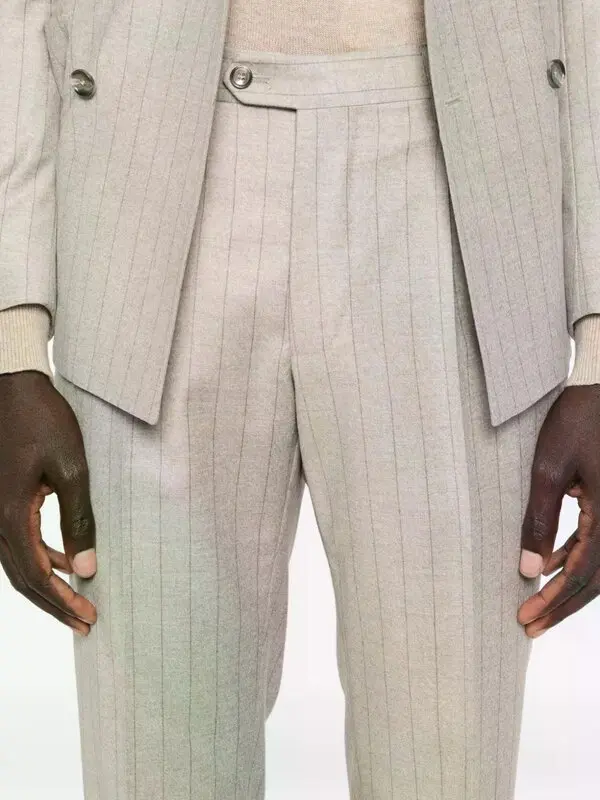 Tagliatore Pinstripe Double-breasted Suit - Neutrals