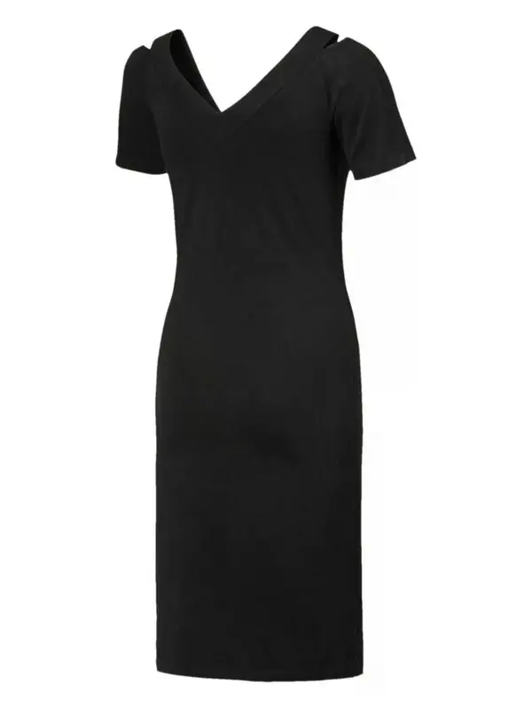 PUMA T7 Cold-shoulder Mini Dress