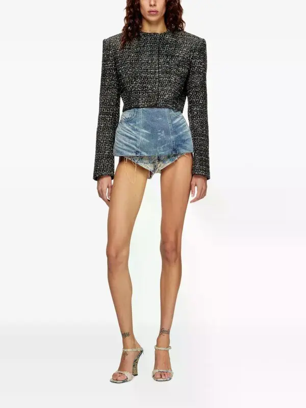 DIESEL® De-nora Denim Mini Skirt