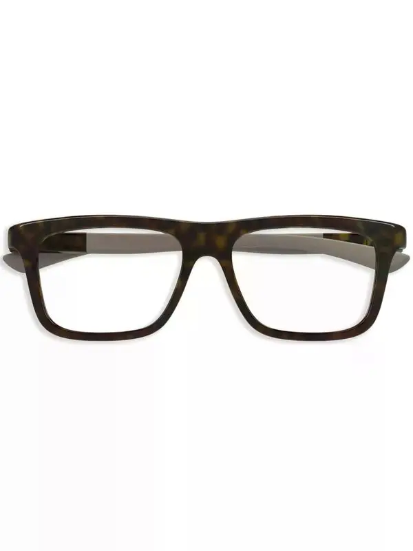 Gucci Square-frame Glasses - Brown