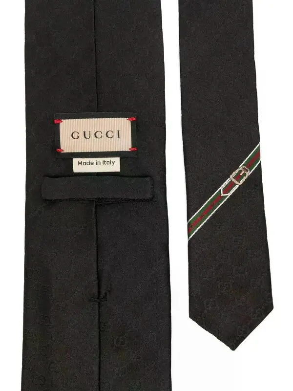 Gucci Gg Supreme Jacquard Neck Tie