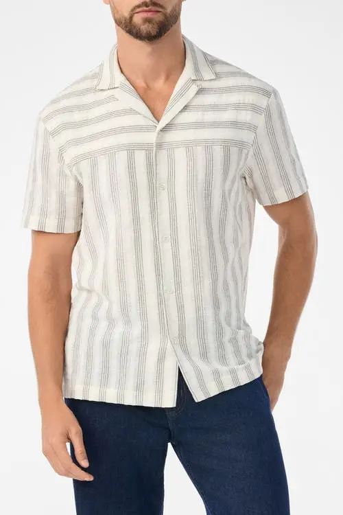 Mr Turk Angelo Short Sleeve Button-up Shirt