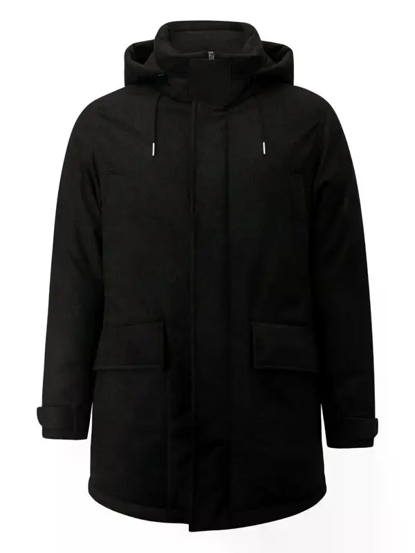 Zegna Hooded Wool Jacket