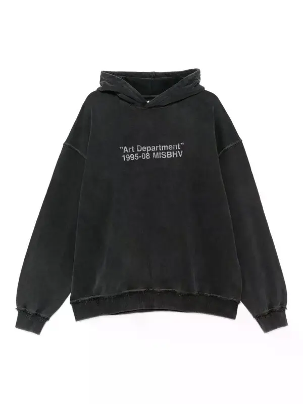 MISBHV Frayed-hem Hoodie