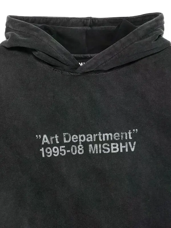 MISBHV Frayed-hem Hoodie