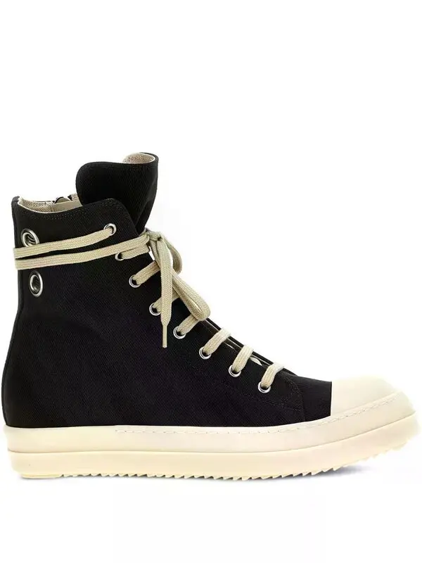 Rick Owens Lace-up Zip Sneakers