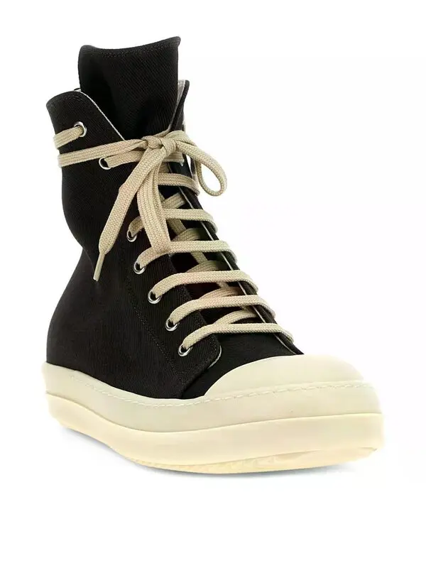 Rick Owens Lace-up Zip Sneakers