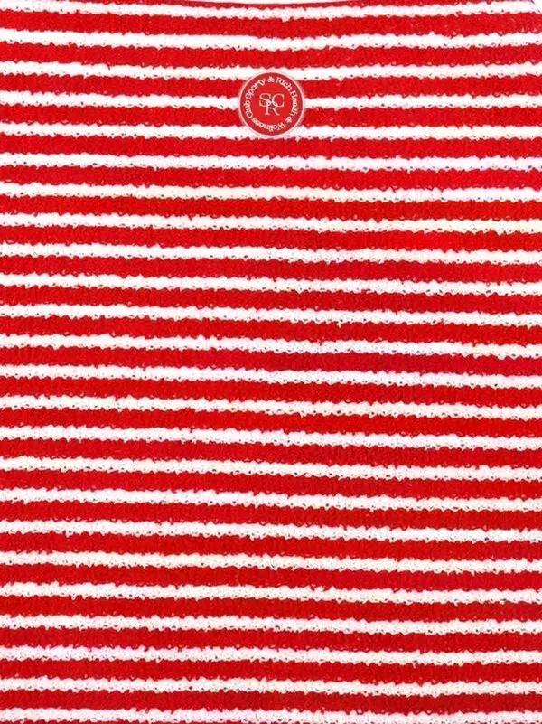 SPORTY & RICH Striped Sleeveless Top