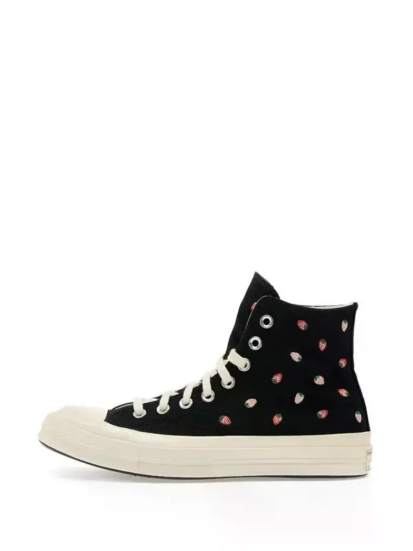 CONVERSE Strawberry-embroidered High-top Sneakers