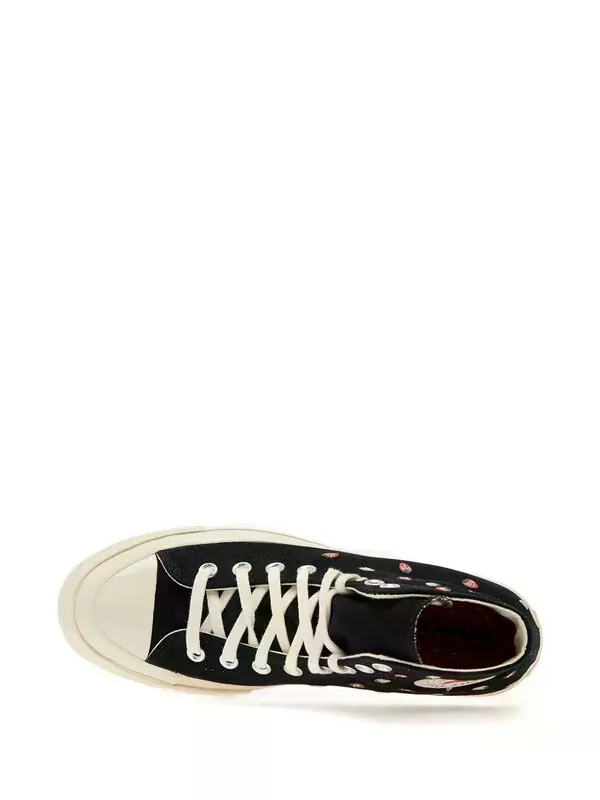 CONVERSE Strawberry-embroidered High-top Sneakers