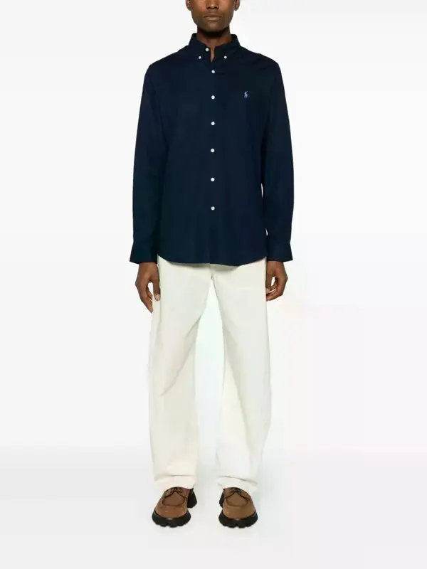 Ralph Lauren Long-sleeve Button-down Shirt - Blue