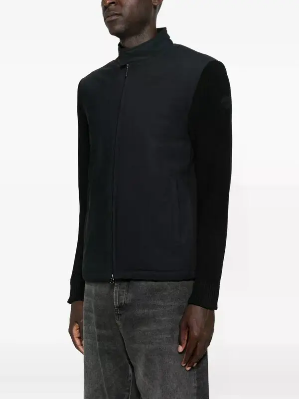 COLMAR Knitted-panel Zip-front Jacket