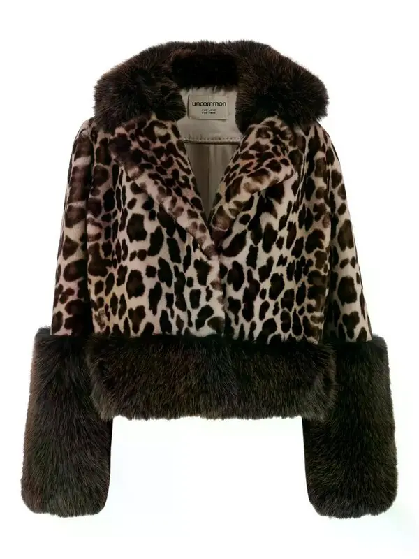 UNCOMMON Leopard-print Jacket
