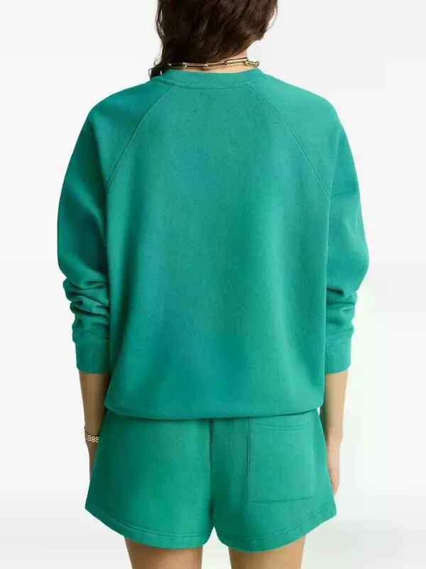 SPORTY & RICH Graphic-print Crew-neck Sweatshirt
