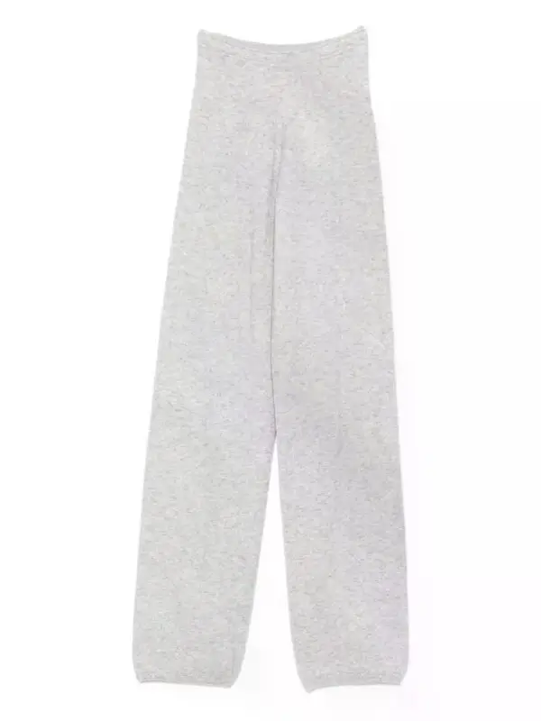 AYA MUSE Cashmere-blend Trousers - Grey