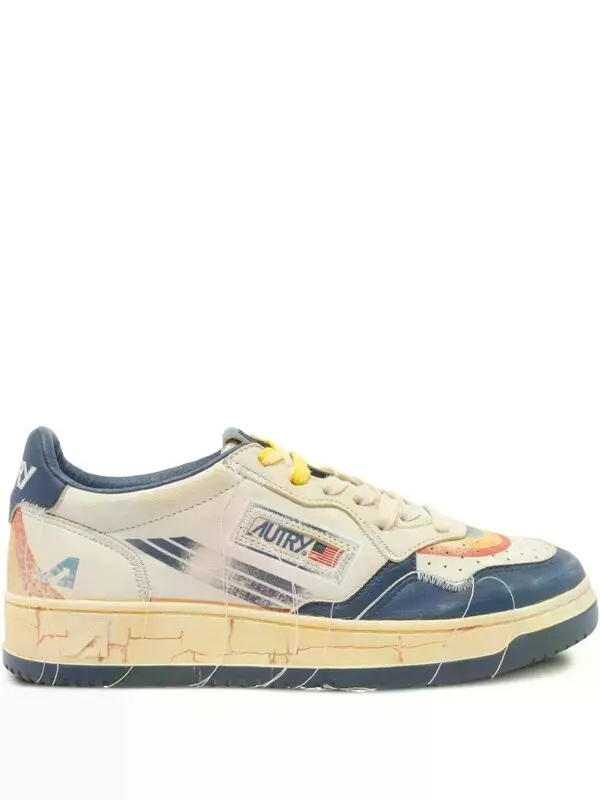 AUTRY Rainbow Detail Low-top Sneakers